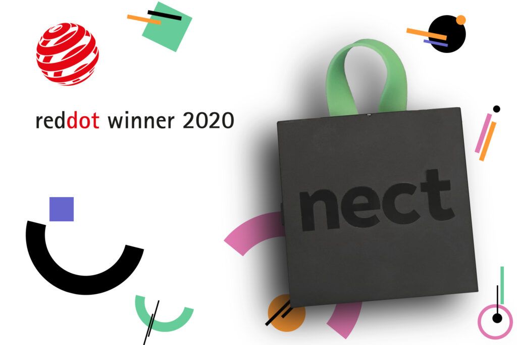 The nect MODEM Team Celebrating Red Dot Award and Drawing Insights | nect MODEM
